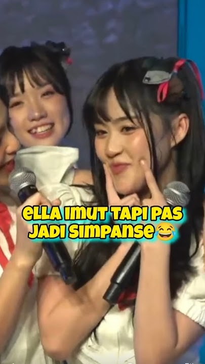 KATA GRACIA ELLA IMUT TAPI PAS JADI SIMPANSE😂 #ellajkt48 - YouTube