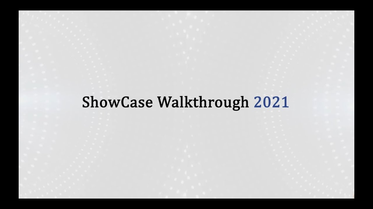 ShowCase Events Walkthrough 2021 - YouTube