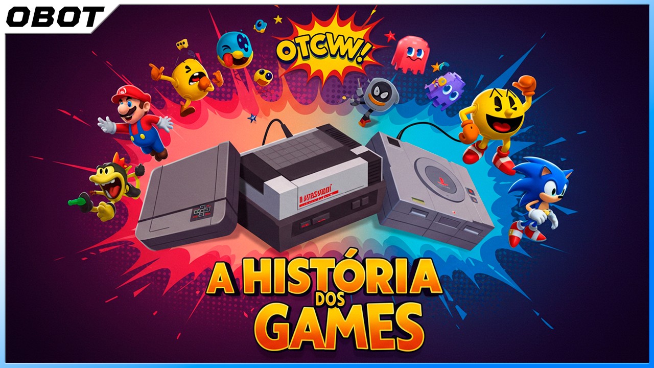 A História Completa dos Videogames 🎮 Do Pong ao Futuro dos Games - YouTube