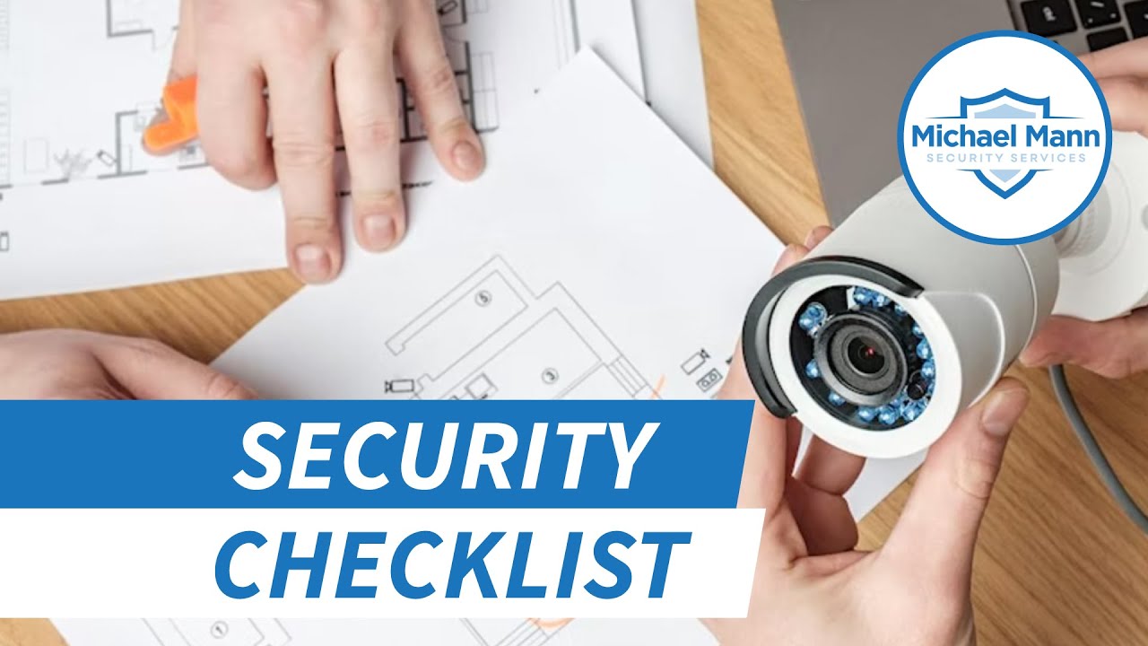 The Complete Checklist for Security Planning - YouTube