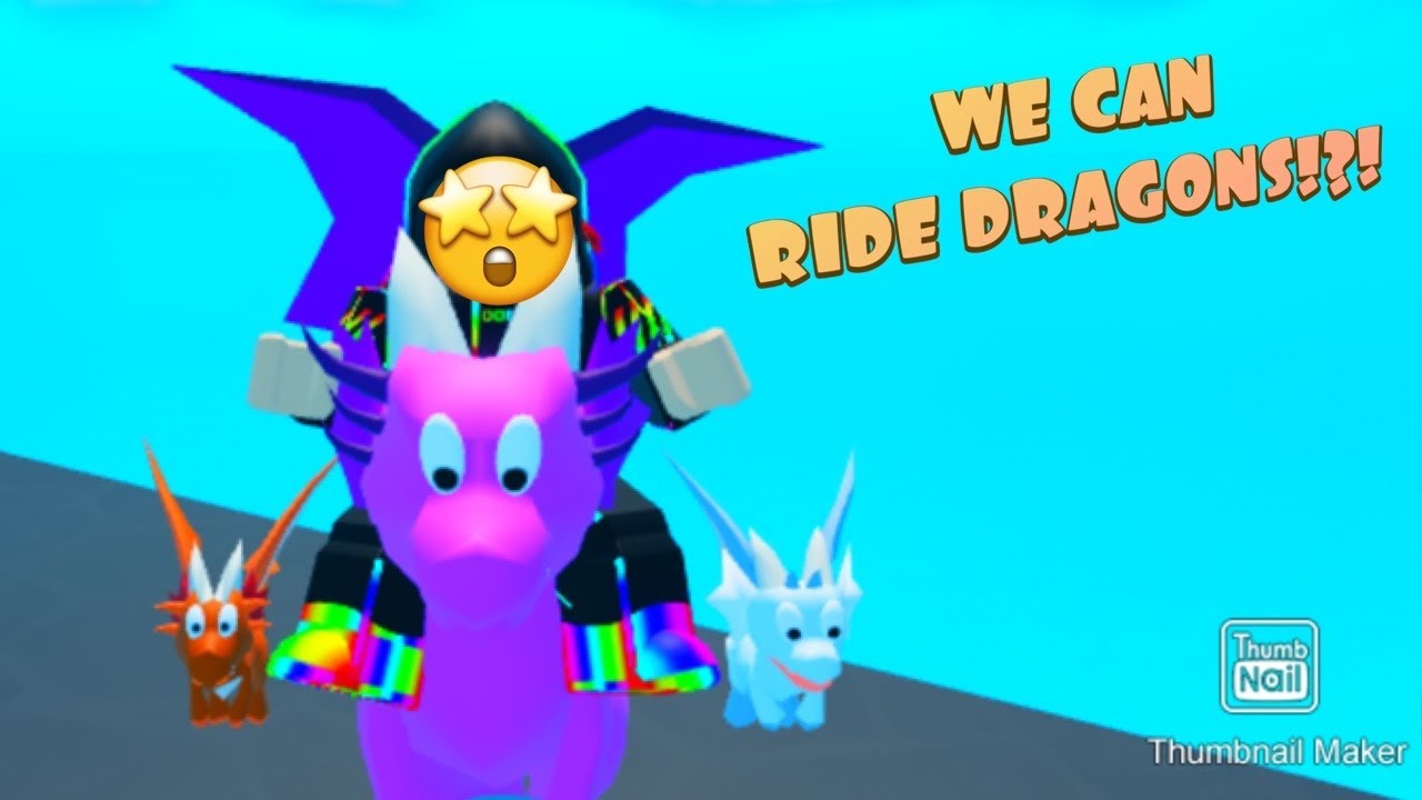 WE CAN RIDE DRAGONS IN THIS GAME!?! - YouTube