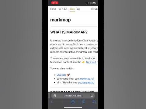 Markmap : Covert your markdown file into interactive mind map - YouTube