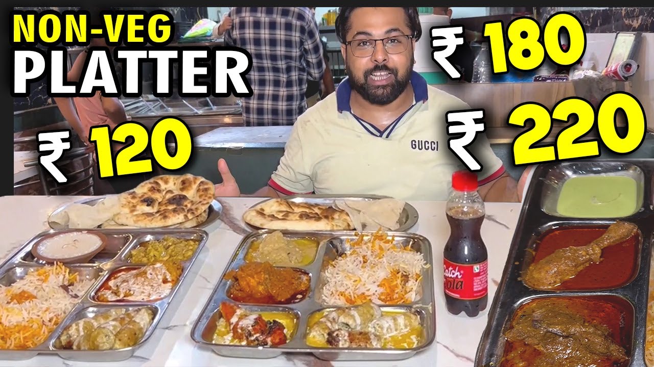 YAHA MILTE HE SABSE SASTE NON-VEG PLATTERS| AL-KHATIR CHOTI DEG WALE ...