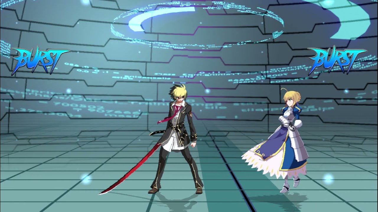 MUGEN - Melty Blood: Type Lumina - Artoria Pendragon (Saber) - Sprite ...
