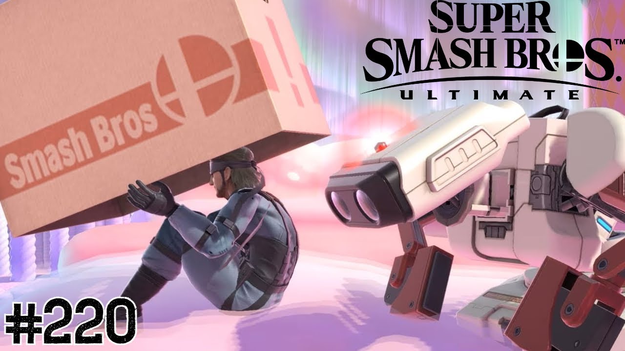 Super Smash Bros Ultimate Part 220- Can I Get a Kill Using Snake's Box ...