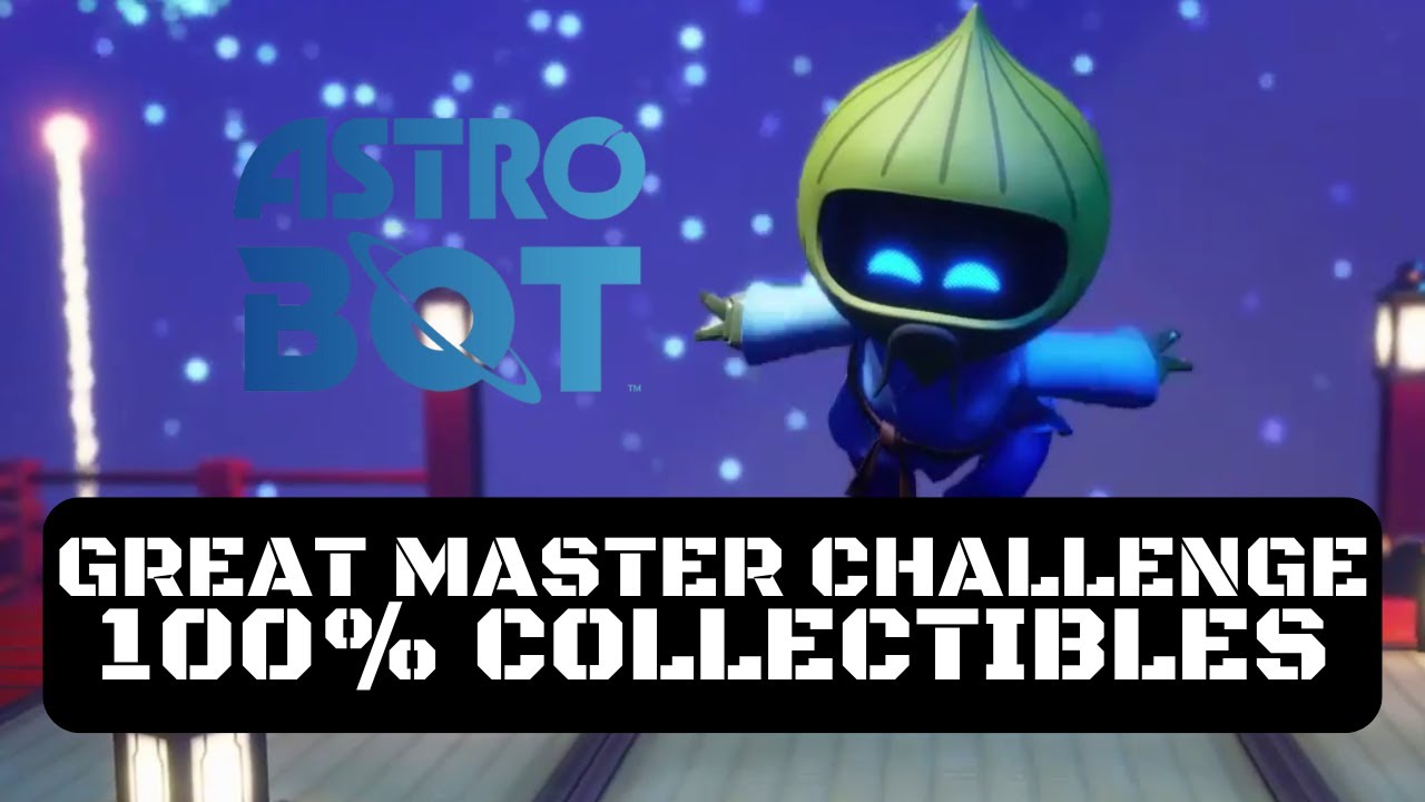 Astro Bot Great Master Challenge 100% Collectibles Guide | (Crash Site ...