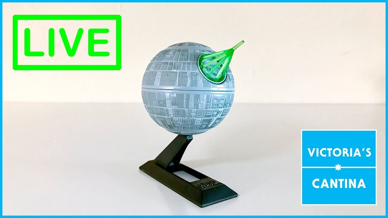 LIVE! Star Wars The Black Series Titanium DEATH STAR Unboxing & Review ...