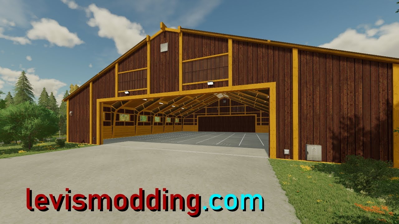 FS22 Big Garage🔹by Levis 🔹WITH DOWNLOAD LINK🔹 4K 🔹 60FPS🔹 - YouTube