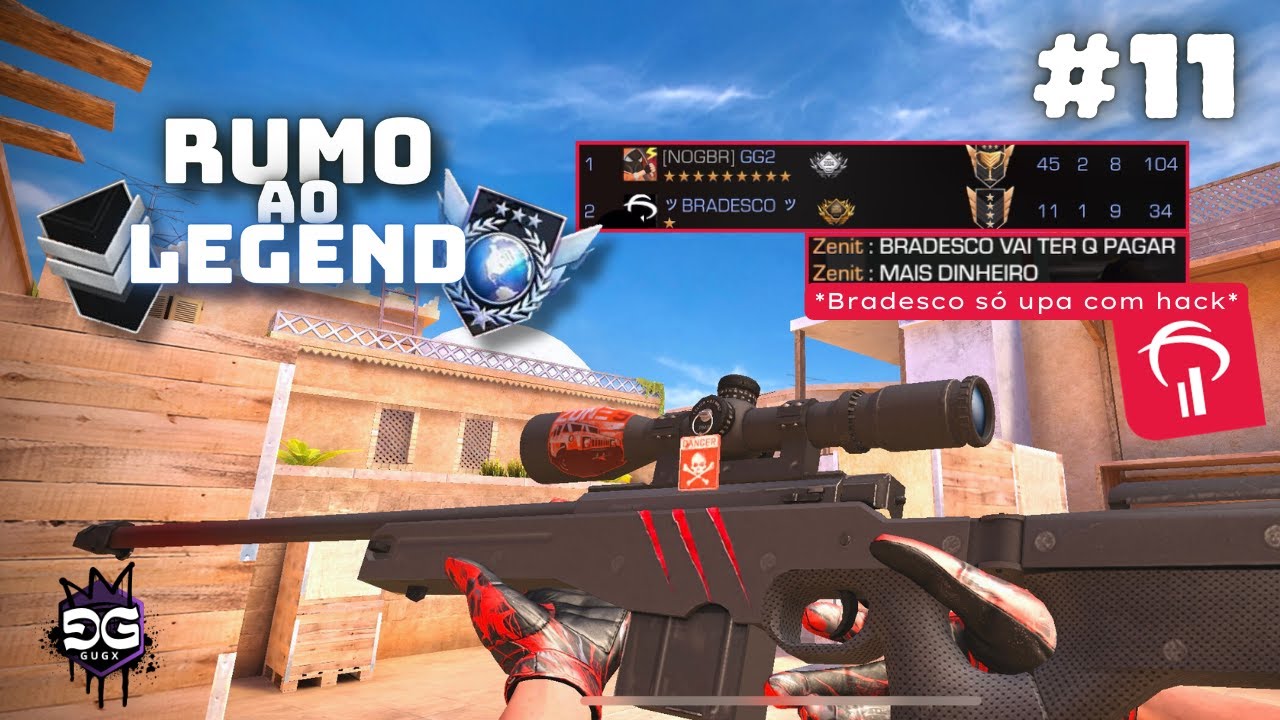 Dessa vez não deu bom pro upado!!! 🤮 - RUMO AO LEGEND #11 - STANDOFF2 - YouTube