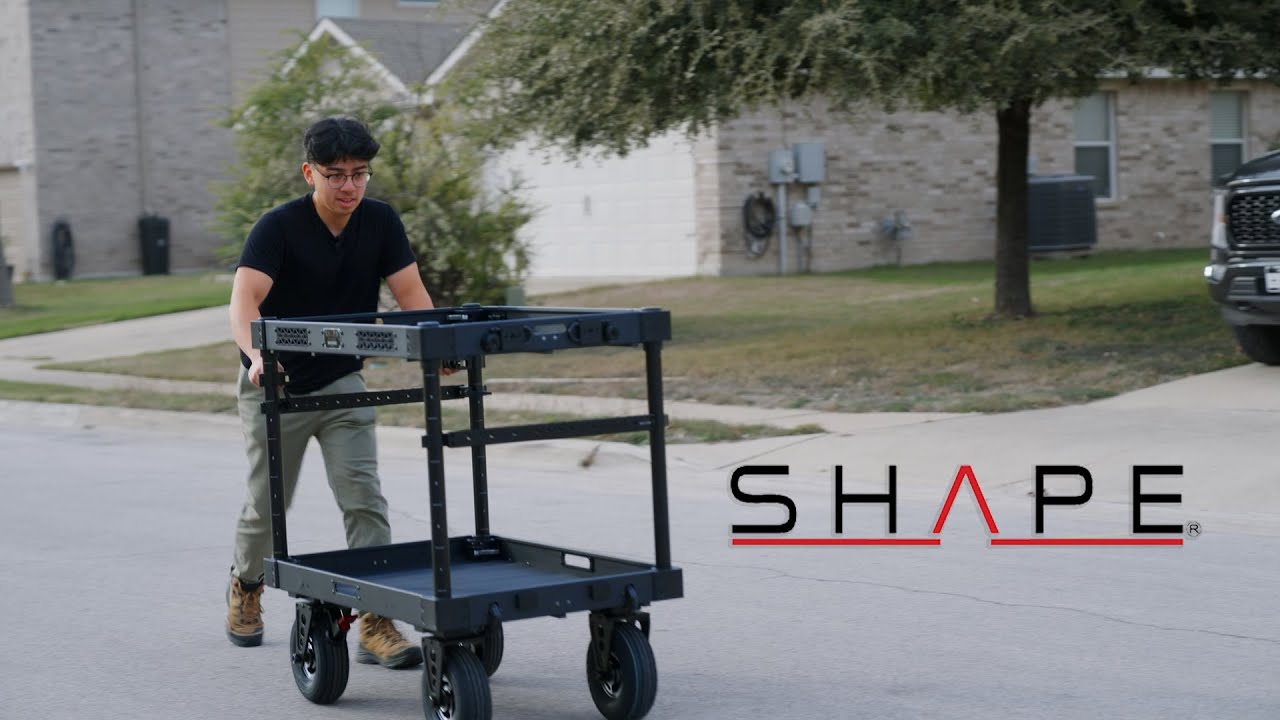 New camera cart in 2024?? | SHAPE Wagon 40" Camera Cart - YouTube