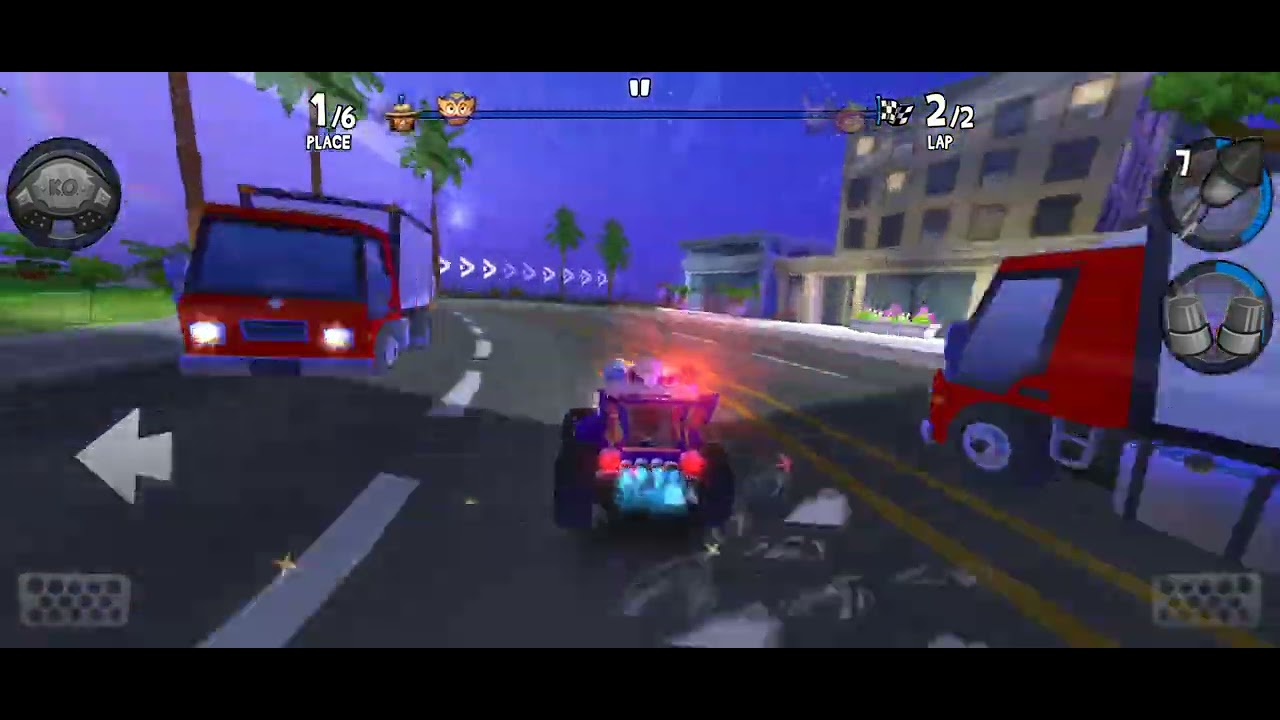 BBR 2 BB Racing 2 Beach Buggy Racing 2 Cartoon Racing Video Game 1125 ...