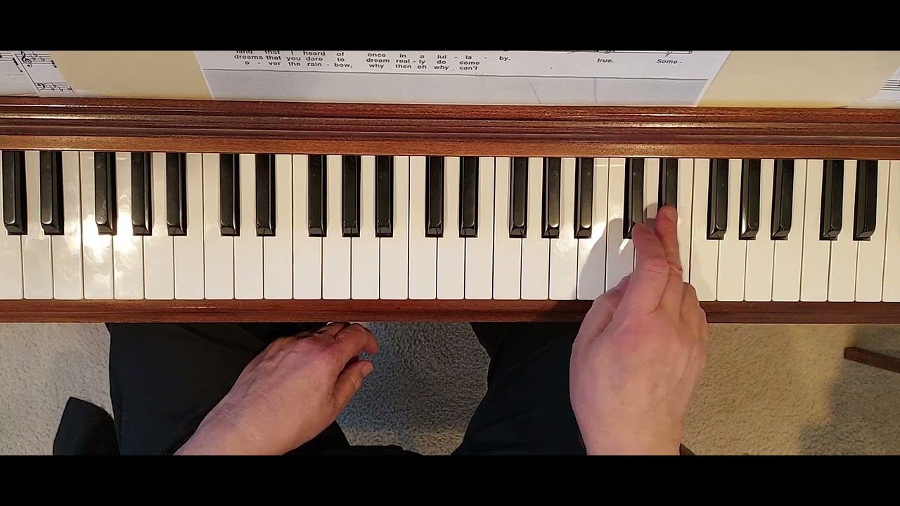 "Over the Rainbow" part 1 chord analysis - YouTube