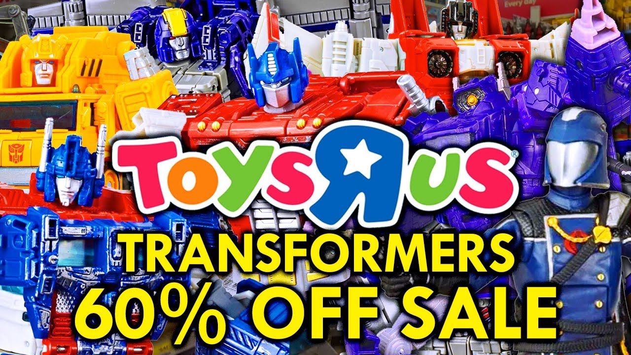 60% Off Toys R Us Transformers Clearance! Toy Hunt Halo Mega Construx ...
