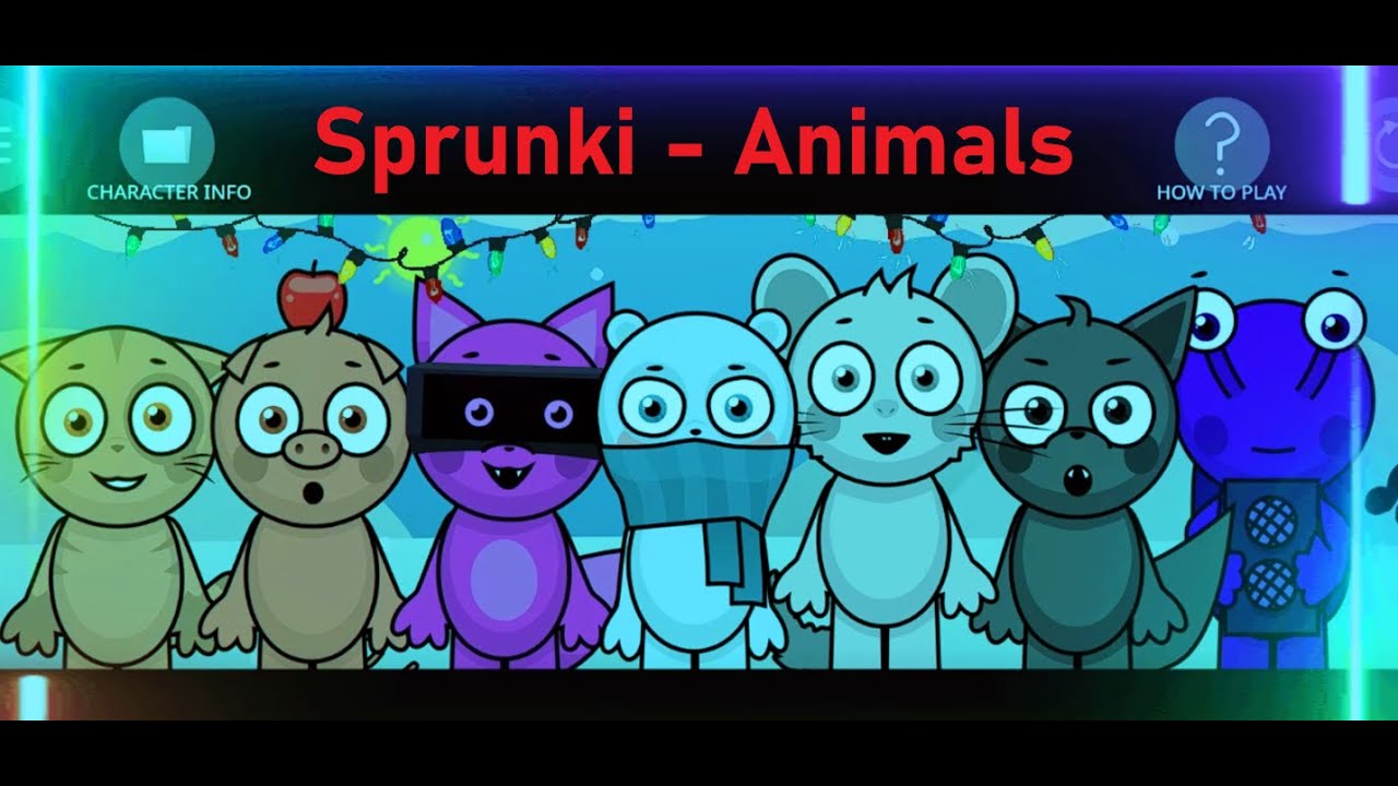Sprunki Gameplay - Animals. - YouTube