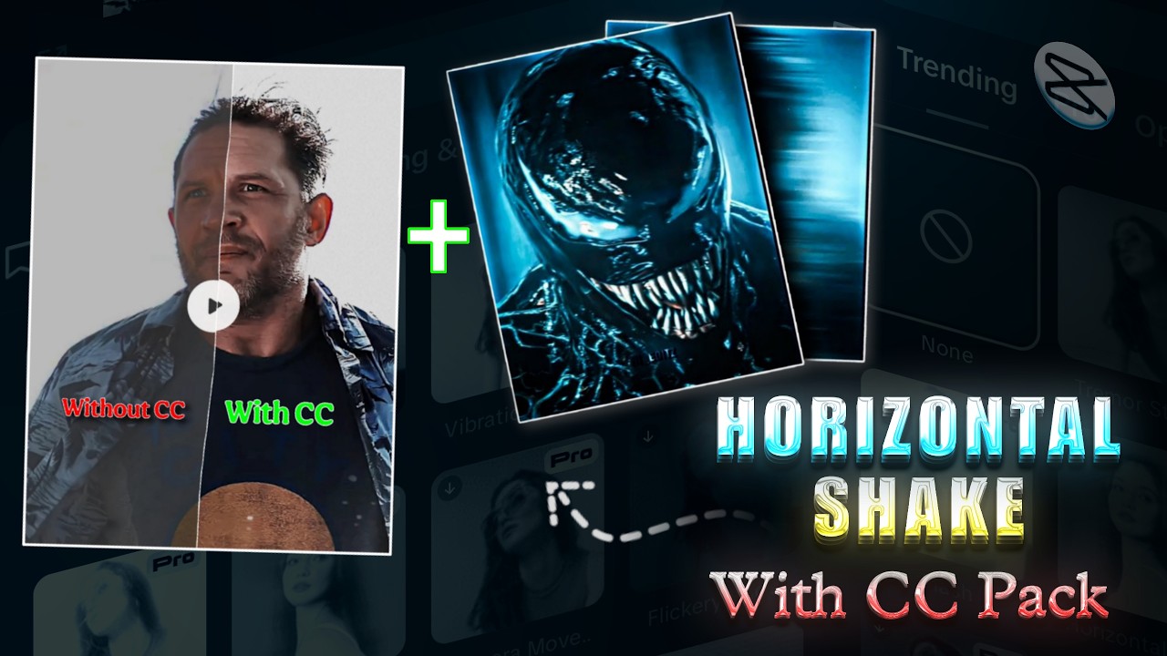 Trending Horizontal Shake With CC Edit Like Ae ..Capcut..!! Tutorial - YouTube