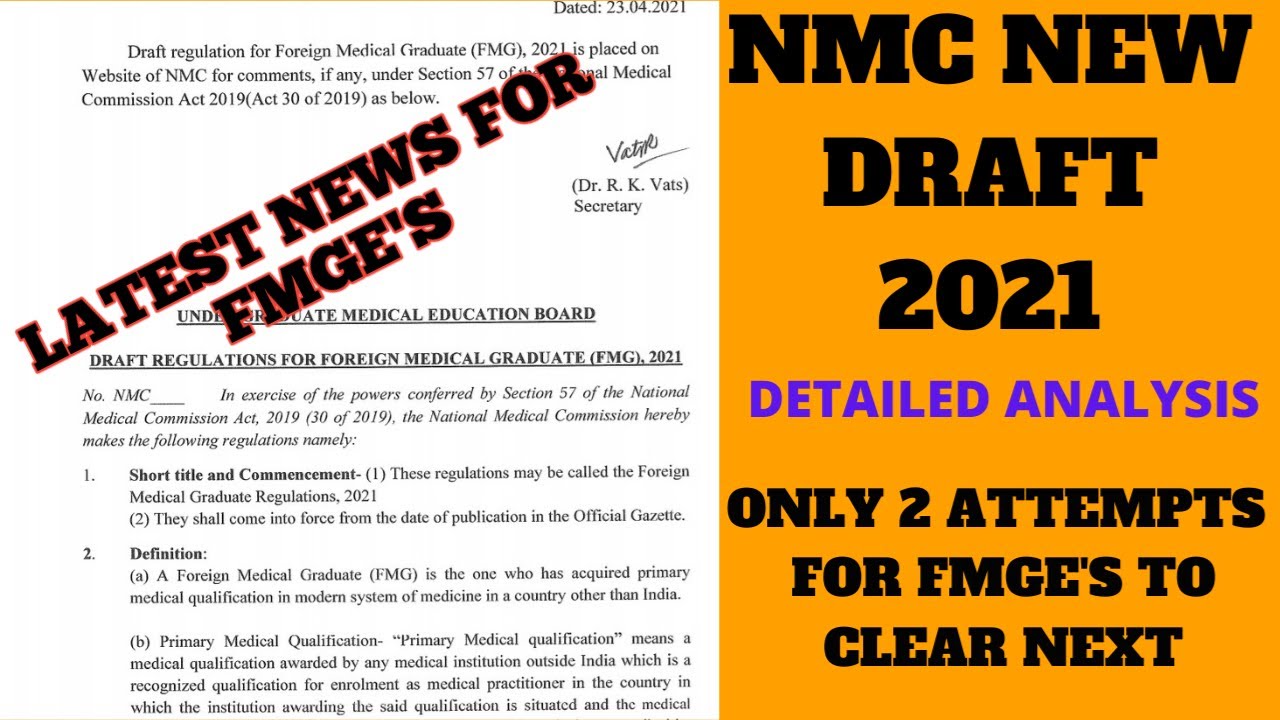 nmc-new-draft-2021-new-rules-for-fmge-s-nmc-new-rules-new-information