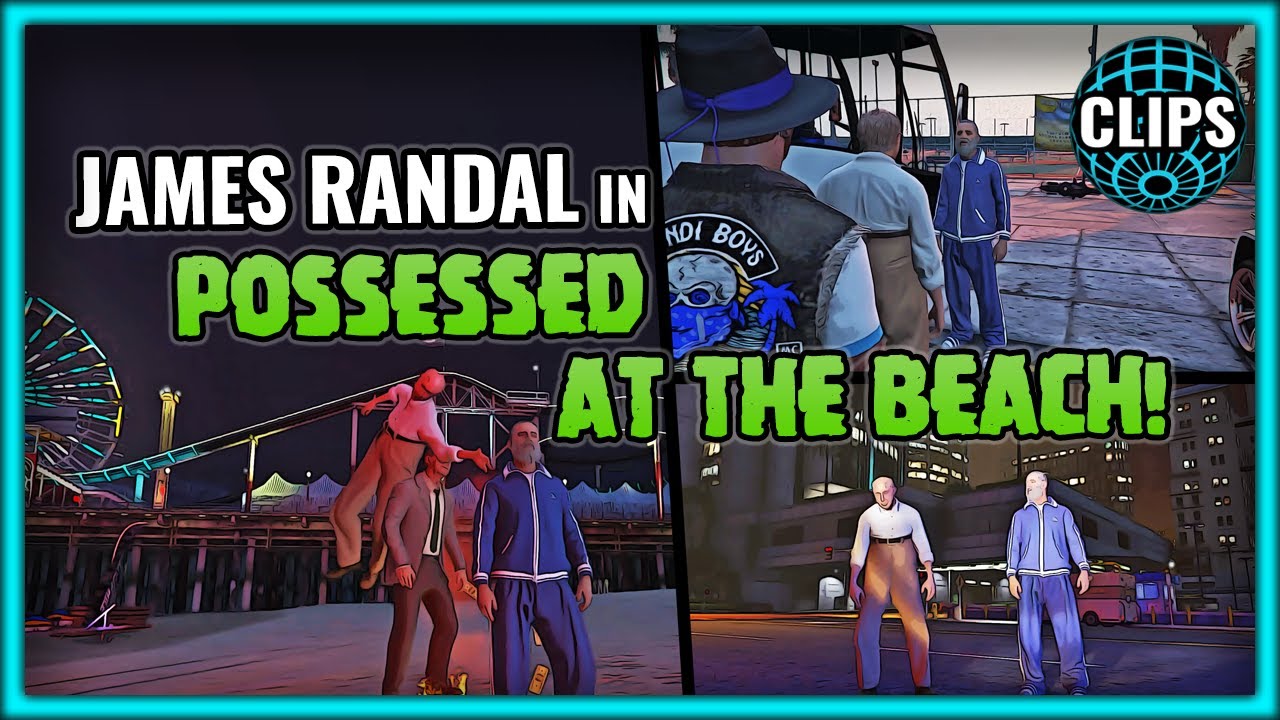 JAMES RANDAL IN POSSESSED AT THE BEACH! - YouTube