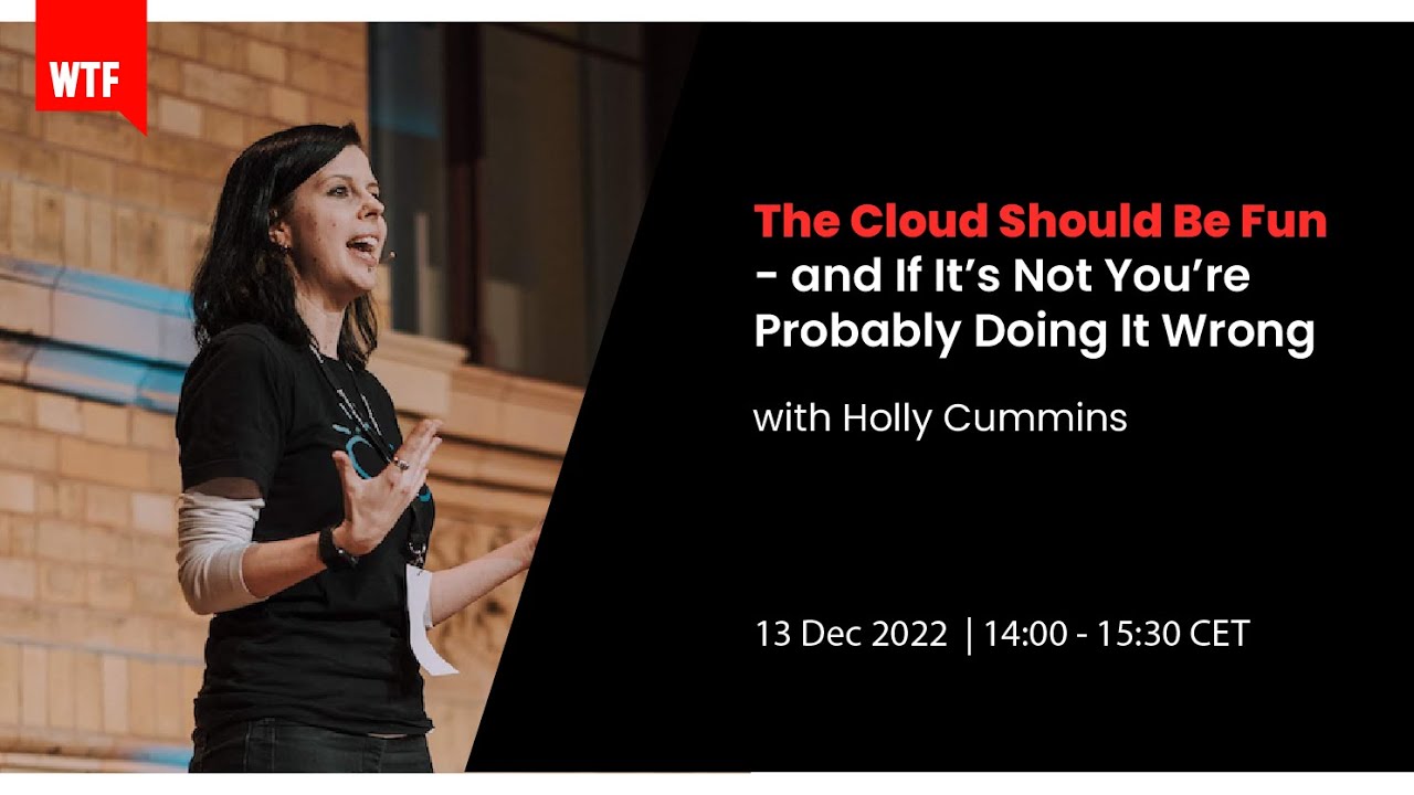 Cloud Should Be Fun with Holly Cummins - YouTube