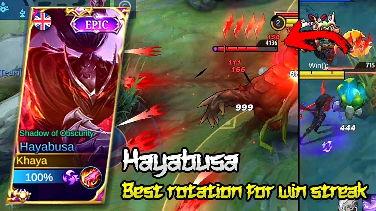 HOW TO ROTATE WITH HAYABUSA FOR A WIN STREAK | EXPLAINED GAMEPLAY ...