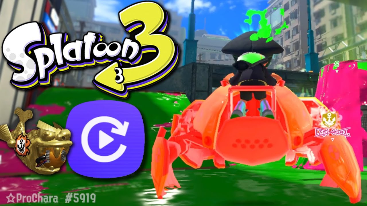 Spectating a Top Pro Player in a Splatoon 3 Rainmaker Match (Battle ...
