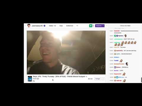 A famous streamer is peeing to his pants with perfect background music