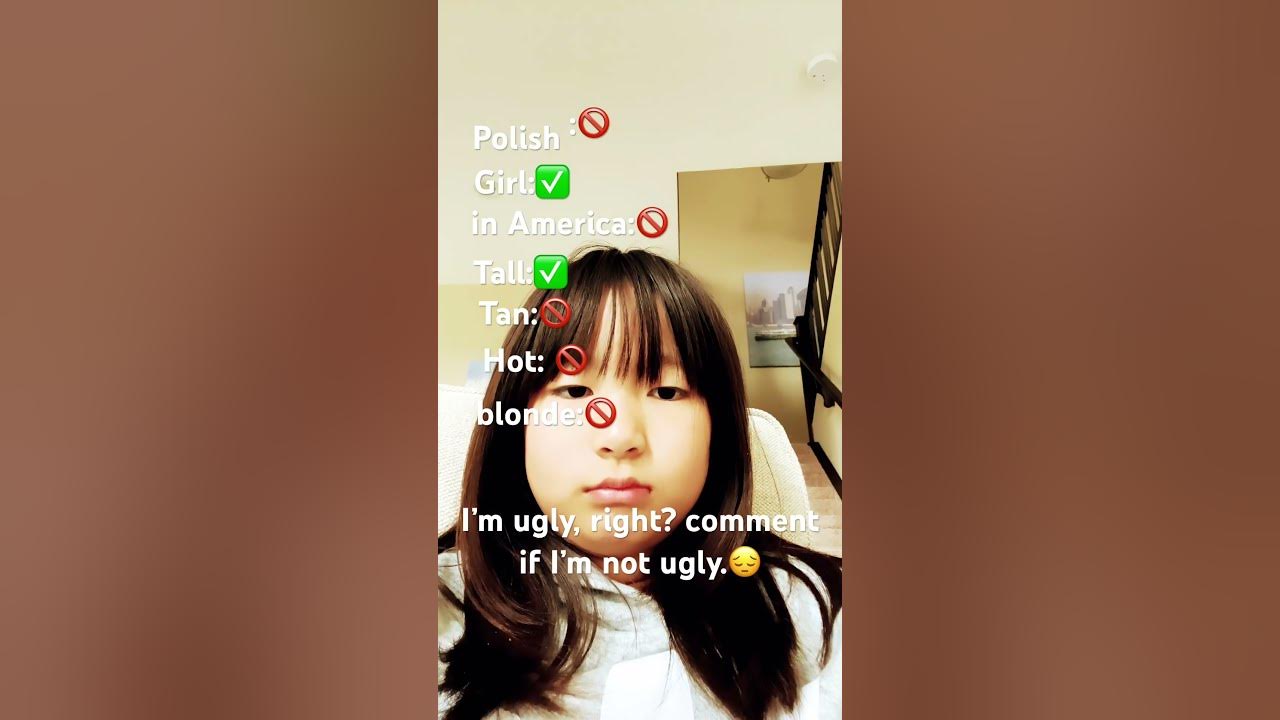 I’m ugly - YouTube