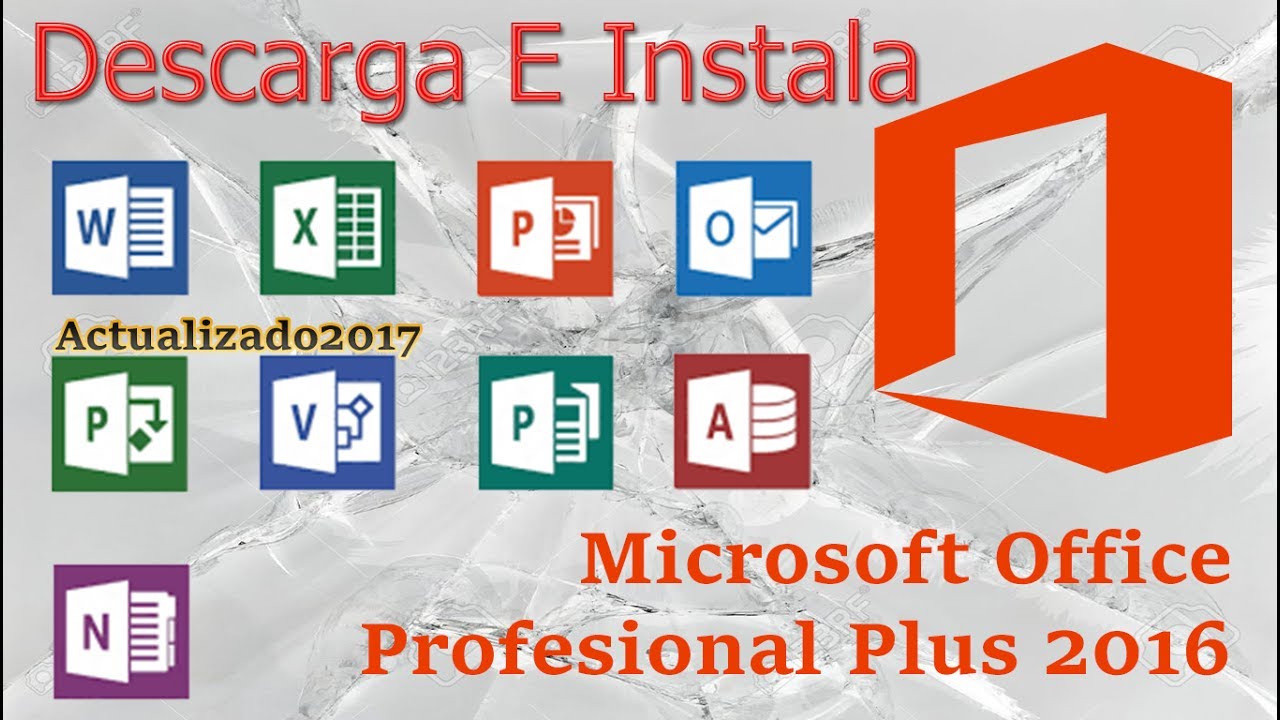 Como Descargar e Instalar Microsoft Office Actualizado 2017 - YouTube