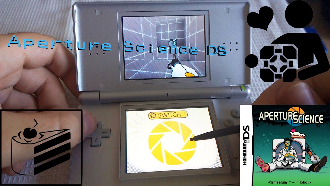 Обзор Aperture Science DS на Nintendo DS - YouTube