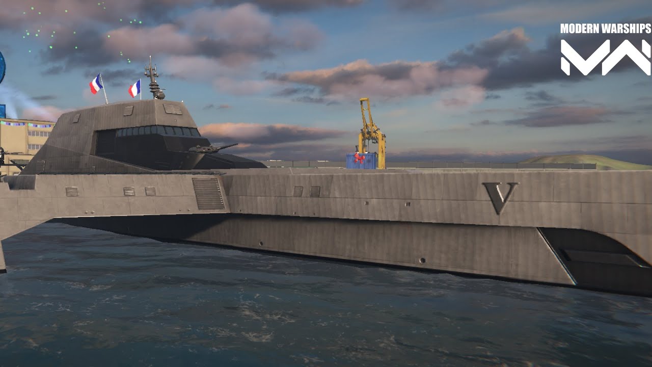 Modern Warships, FS Ocean Avenger, Gameplay - YouTube