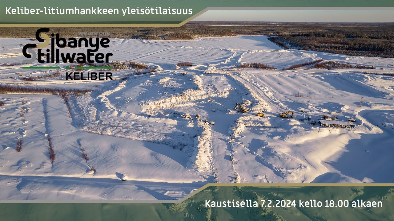 Keliber-litiumhankkeen yleisötilaisuus Kaustisella 7.2.2024 - YouTube