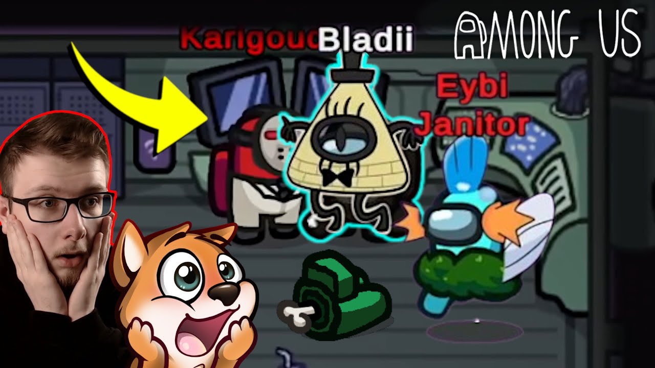 BLADII Z TARCZĄ ZNISZCZYŁ NAM GRE... | AMONG US - YouTube