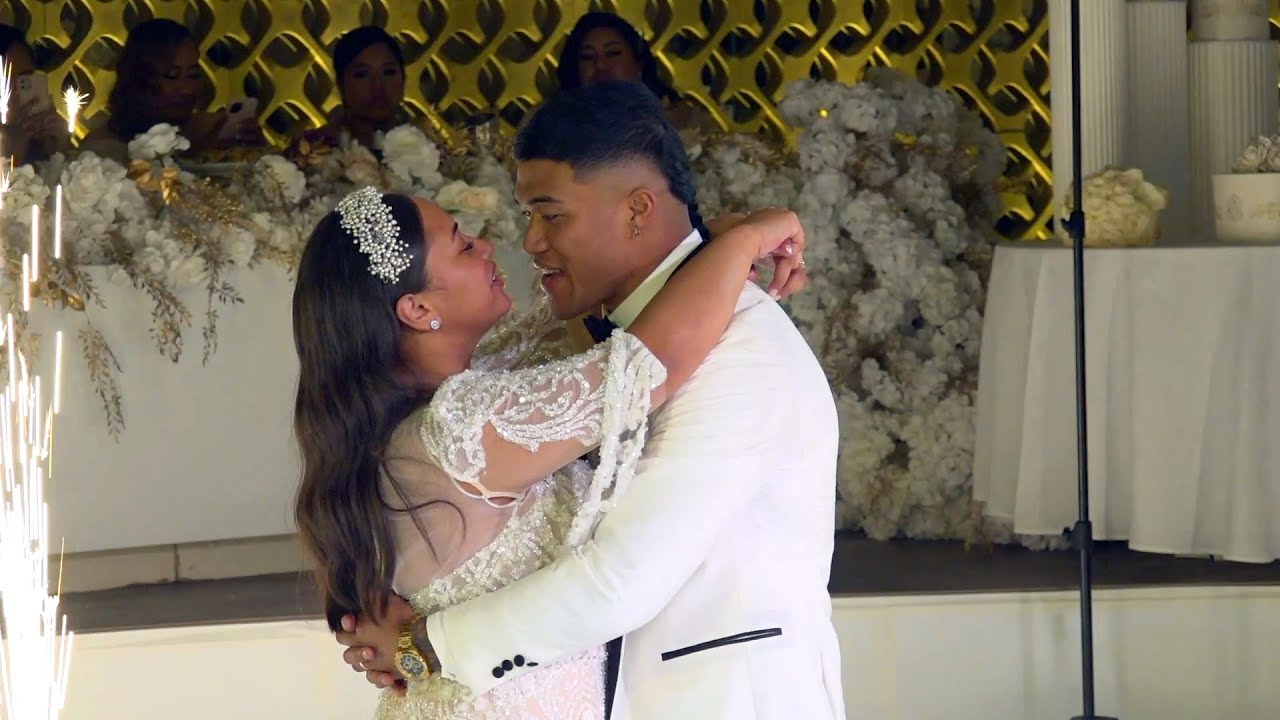 Beautiful Bridal Waltz ~ Mr & Mrs Brian and Sala Moesha To'o Wedding ...