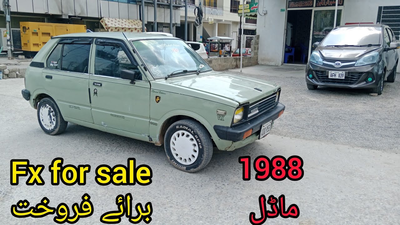 Suzuki FX 1988 model car for sale - YouTube