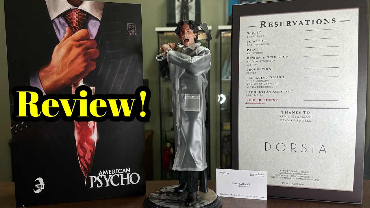 [UNBOXING & REVIEW] Iconiq Studios American Psycho: Patrick Bateman! - YouTube