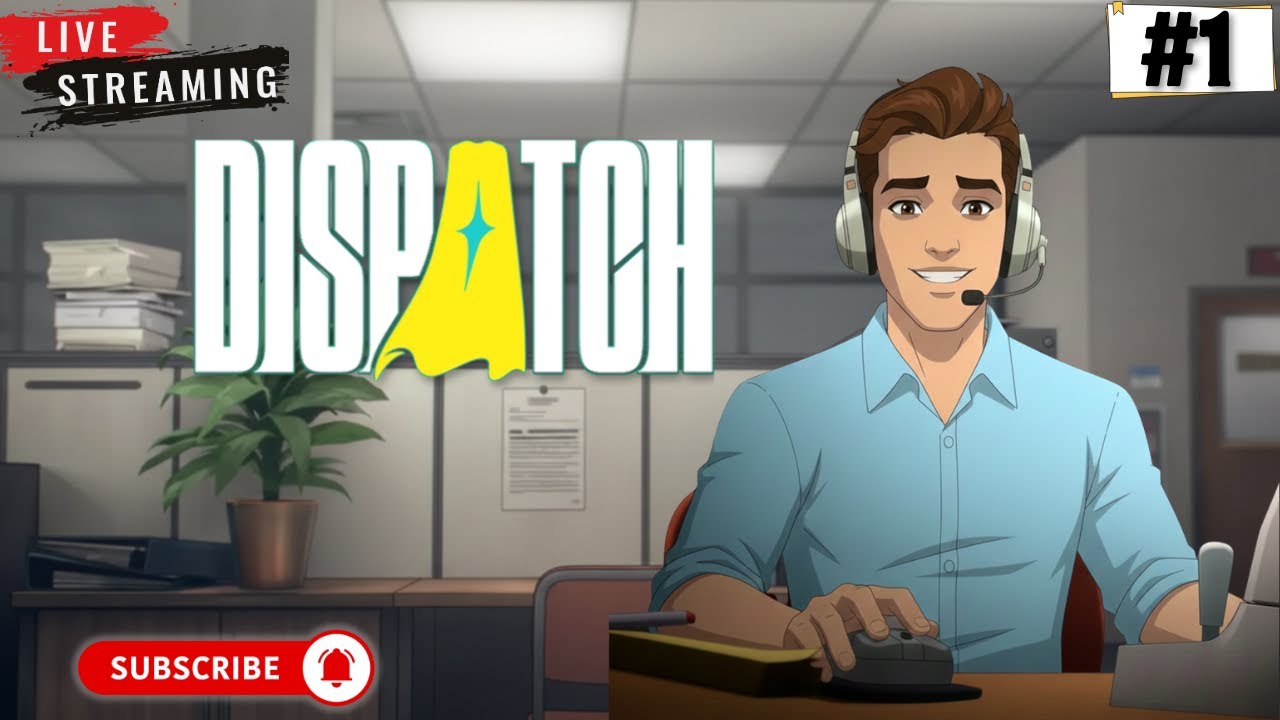 DISPATCH PS5 Gameplay LIVE | First Impressions & Gameplay | Day 1 - YouTube