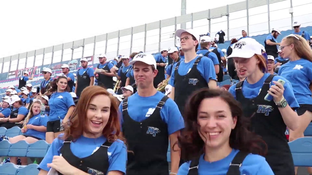 MTSU Band of Blue 2019 - YouTube