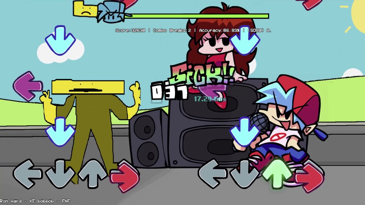 NOSTALGIA FNF Vs Bob Weeks 1 and 2 (+Little Man) - YouTube