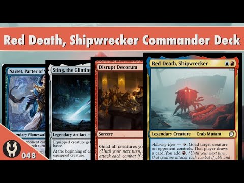 Red Death, Shipwrecker Commander Deck - YouTube