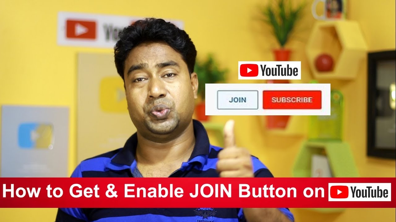 How to get & Enable JOIN Button on YouTube Channel ! Setup DEMO & Eligiblity - YouTube