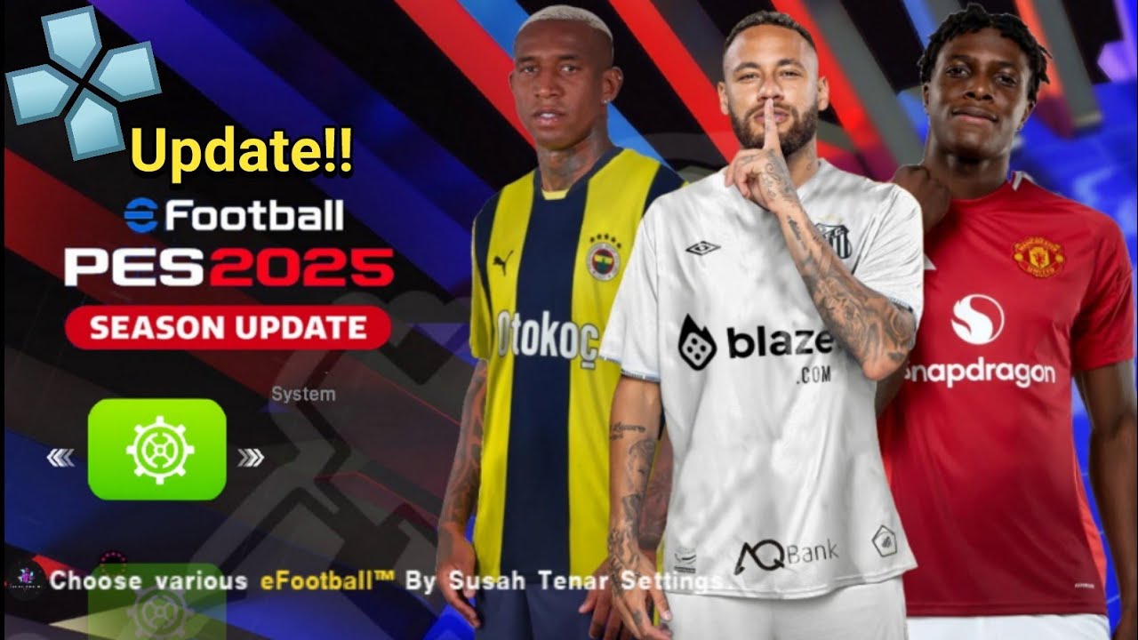 eFootball PES 2025 PPSSPP ORIGINAL ISO Download | PES 2025 PSP Full ...