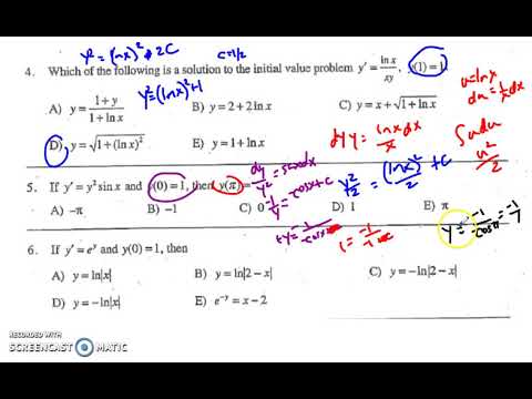 Unit 7 Review Part 1 #4 6 - YouTube