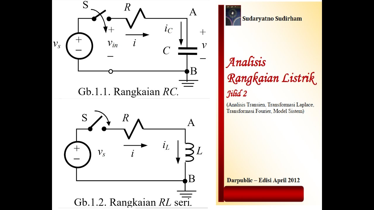 Rangkaian Listrik2 Analisis Transien Orde 1 - YouTube