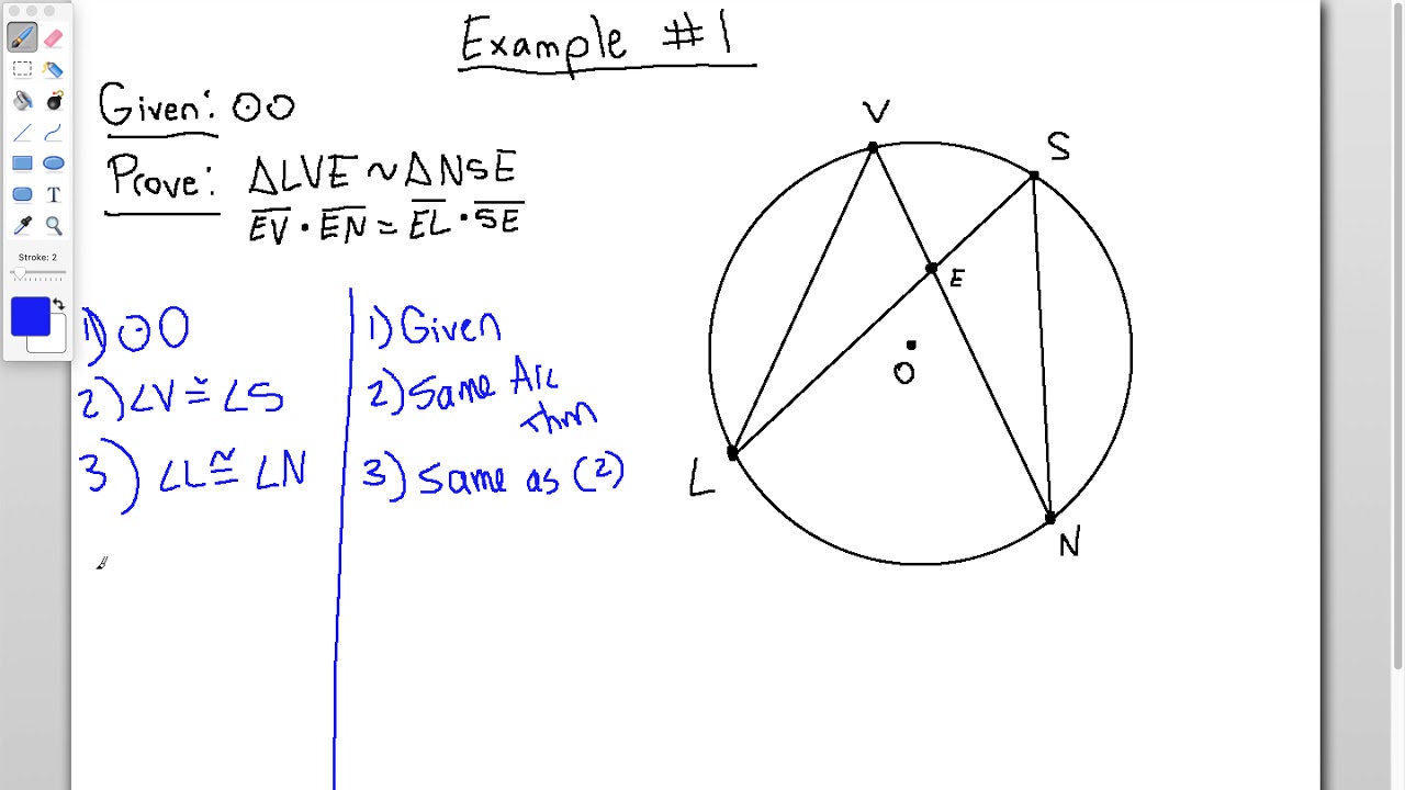 Additional Angle Arc Theorems - YouTube