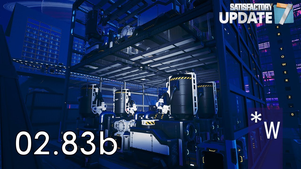 Nitrogen Gas Packager Blueprint - Satisfactory Blueprint Build 02.83b ...