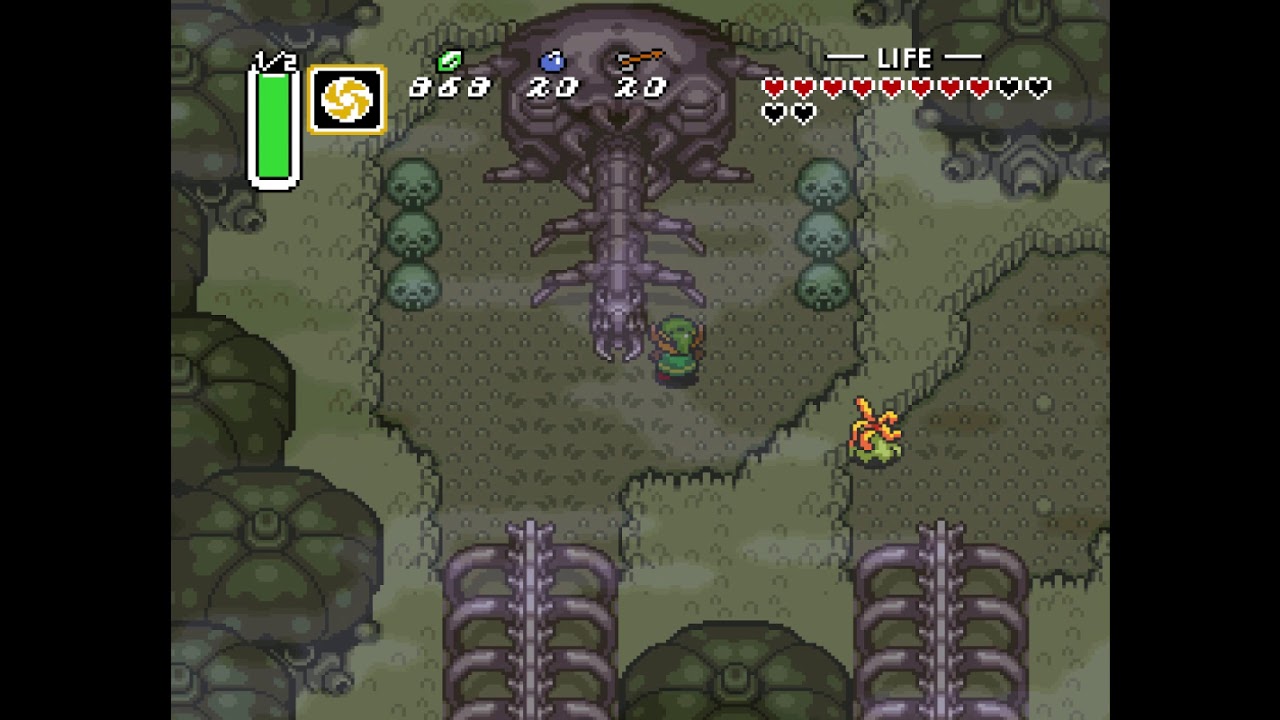 LEGEND OF ZELDA A LINK TO THE PAST | DARK WORLD DUNGEON 3 | SNES ...