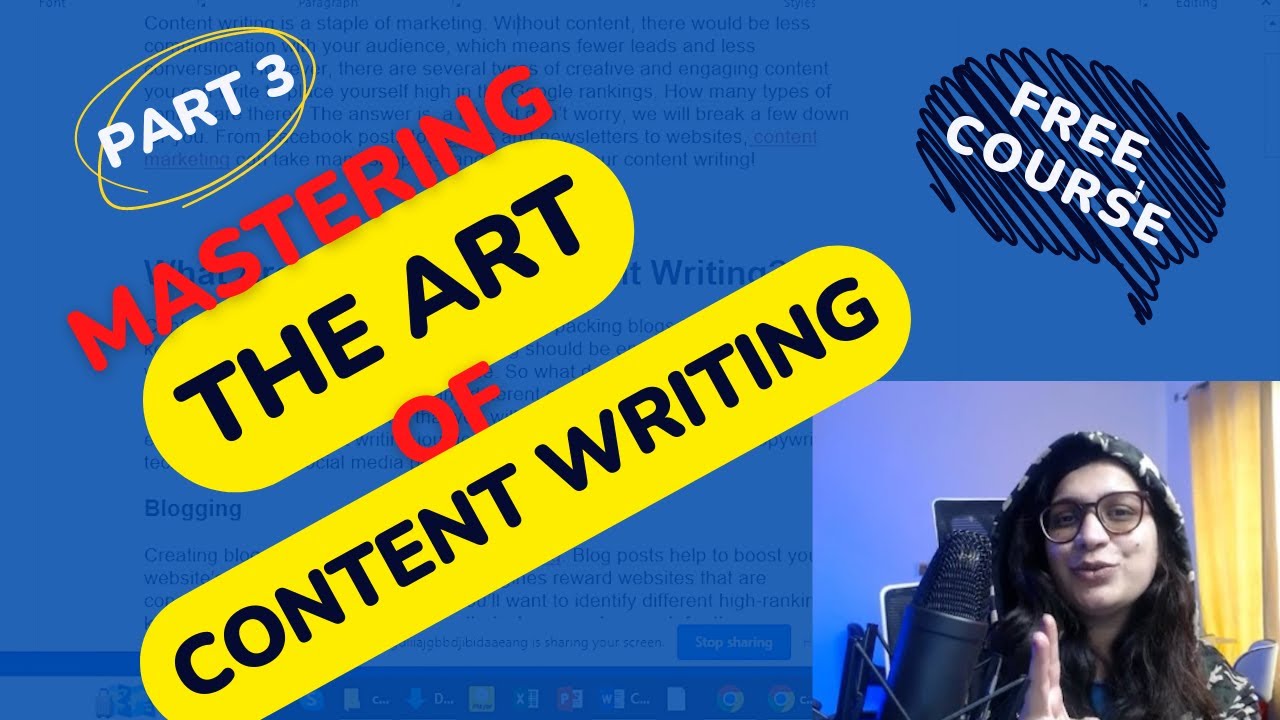 Steps to Quality Content: Mastering the Art of Content Writing | part 3 ...