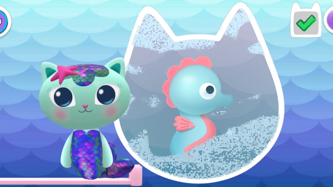 Gabby's Dollhouse - Play with MerCat! - YouTube