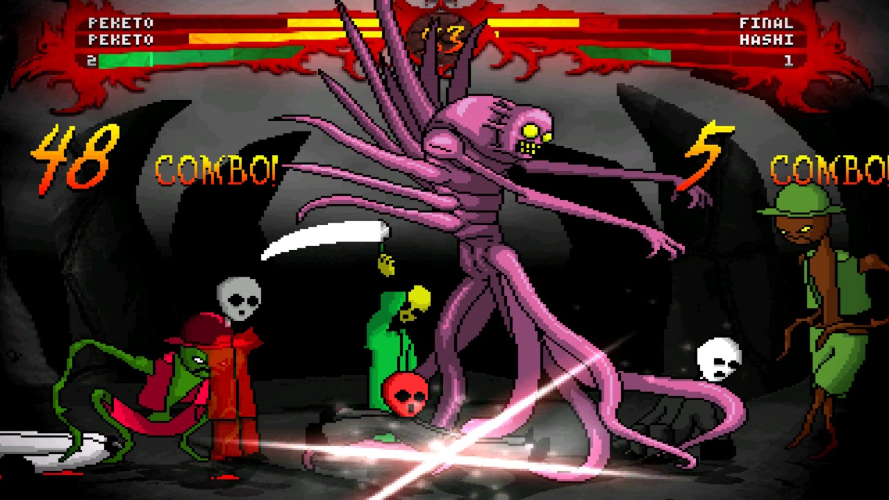 The Black Heart 4v4 Peketo Team vs Final Team #tntdestruidor #megaman # ...