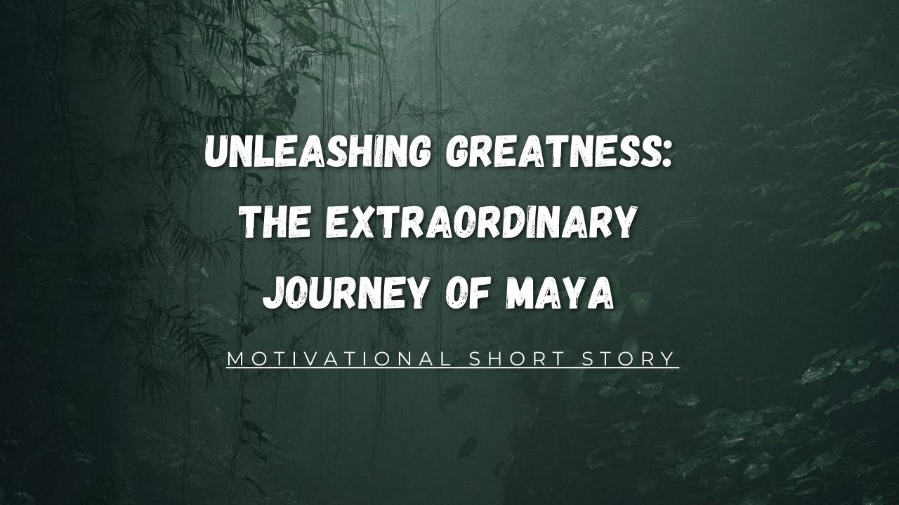 Unleashing Greatness: The Extraordinary Journey of Maya - YouTube