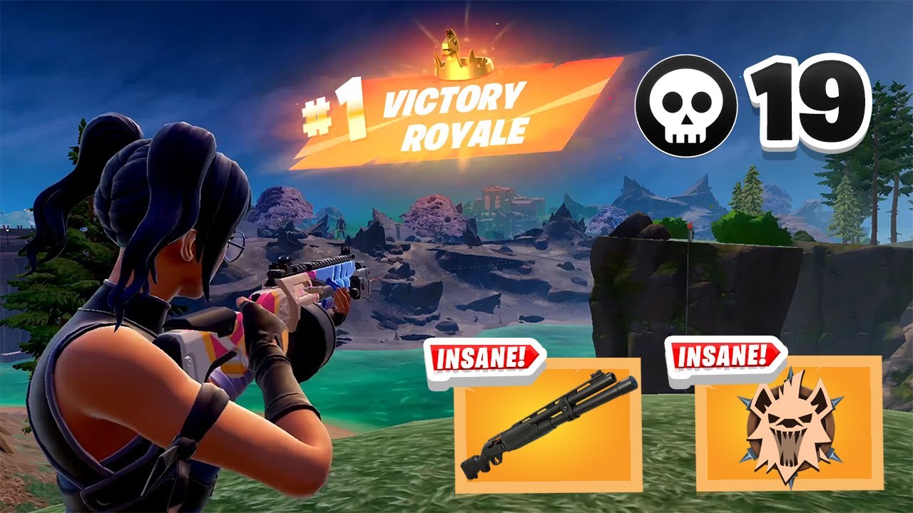 19 Elimination Solo "Zero Build" Gameplay Wins (Fortnite chapter 5) - YouTube